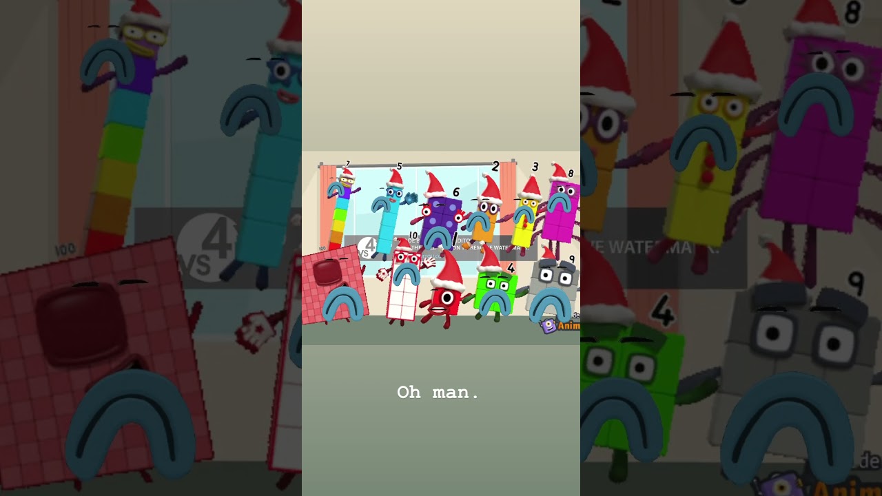 Numberblocks scared to colourblocks and gets grounded (1/163)