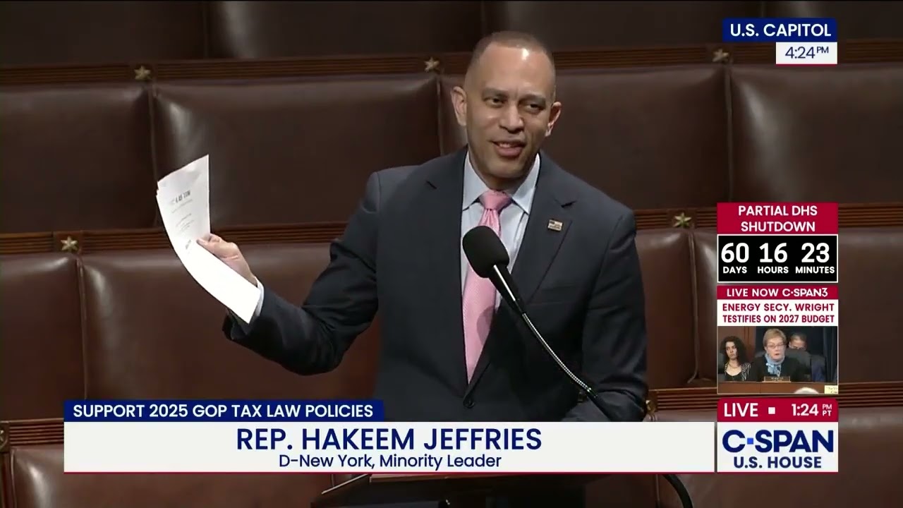Leader Jeffries Blasts the GOP's One Big Ugly Bill on House Floor