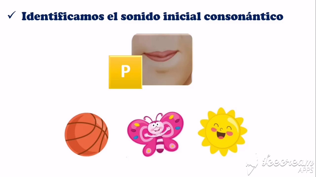 CONCIENCIA FONOLÓGICA - SONIDO INICIAL CONSONÁNTICO /M/, /L/, /P/, /S/