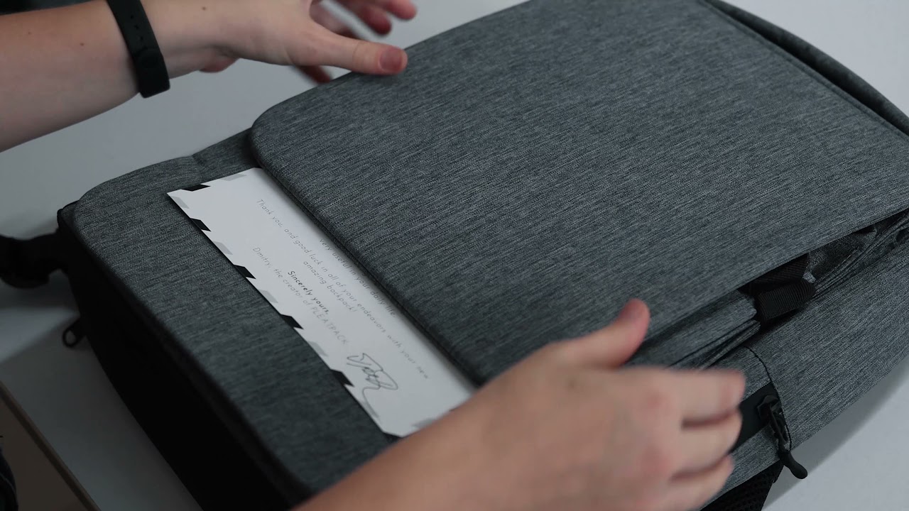 PLEATPACK Backpack: Manufacturing, Packaging & Shipping