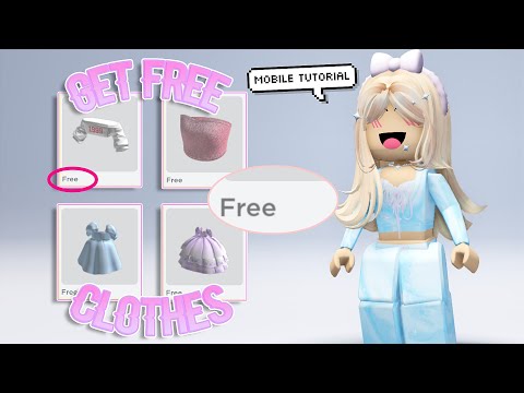 How to GET FREE ROBLOX CLOTHES (Mobile Tutorial)