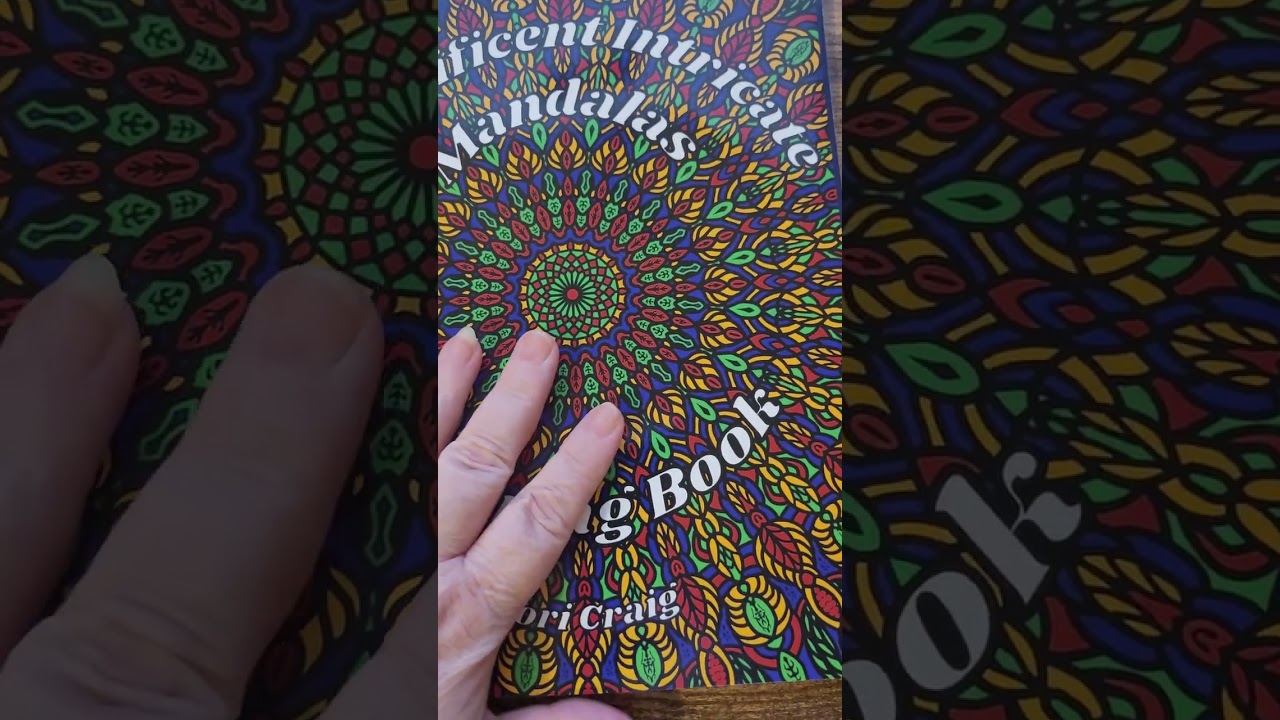 Magnificent Intricate Mandalas Coloring Book by Lori Craig