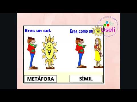 Símil y metáfora - Lengua materna 5o grado