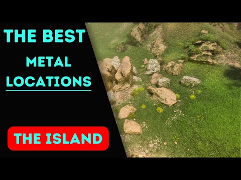 THE BEST Metal Locations - Ark: Survival Ascended - The Island