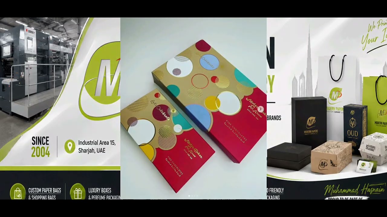Luxury Chocolate Box Making in UAE 😍 | Premium Packaging Ideas