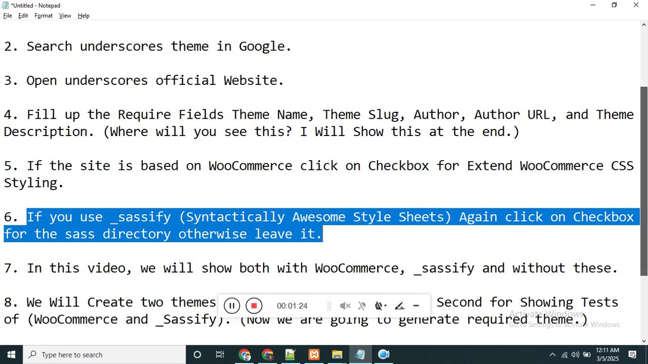 How to Setup WordPress Custom Theme? By using the Underscores theme.
