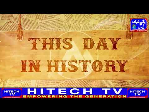From the folds of history What happened on April 6 in the past