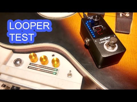 Looper Pro Tuner Effact Pedal Record 9 Loops LED Display | Reverb