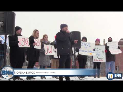 Blugold News Now: Stop the Cuts-Save our UW – Courtney Yeager's Portfolio