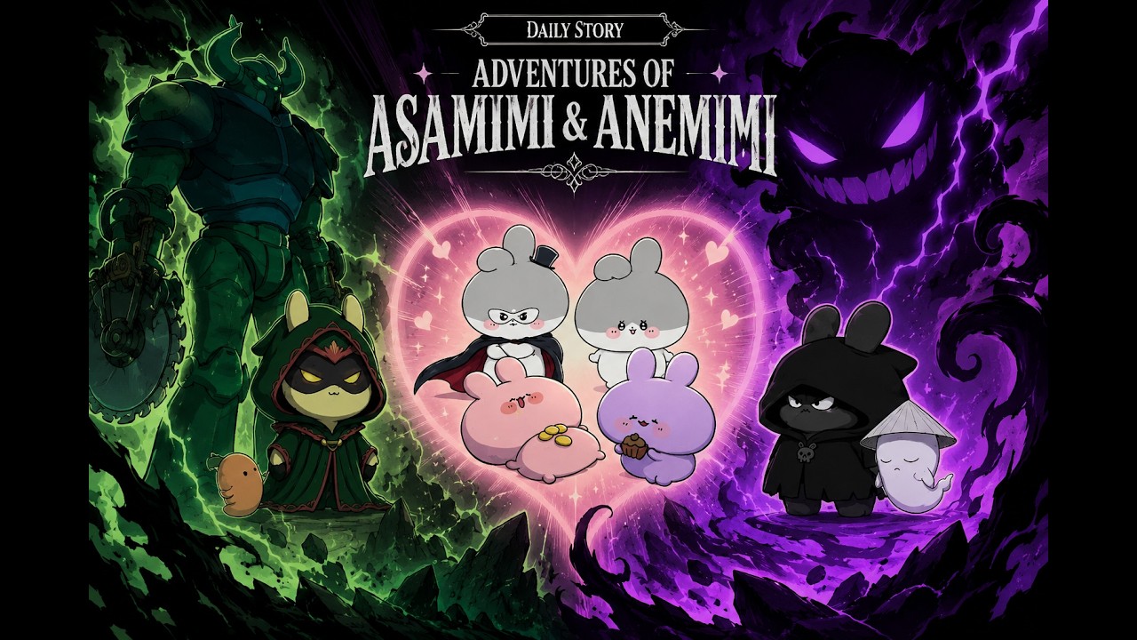 Adventures of Asamimi & Anemimi [Scribble Hub Light Novel Teaser]