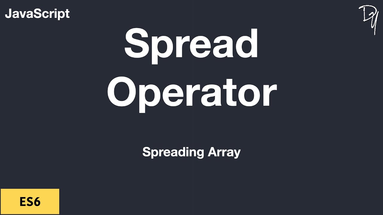 ES6 Spread Operator - Array #04