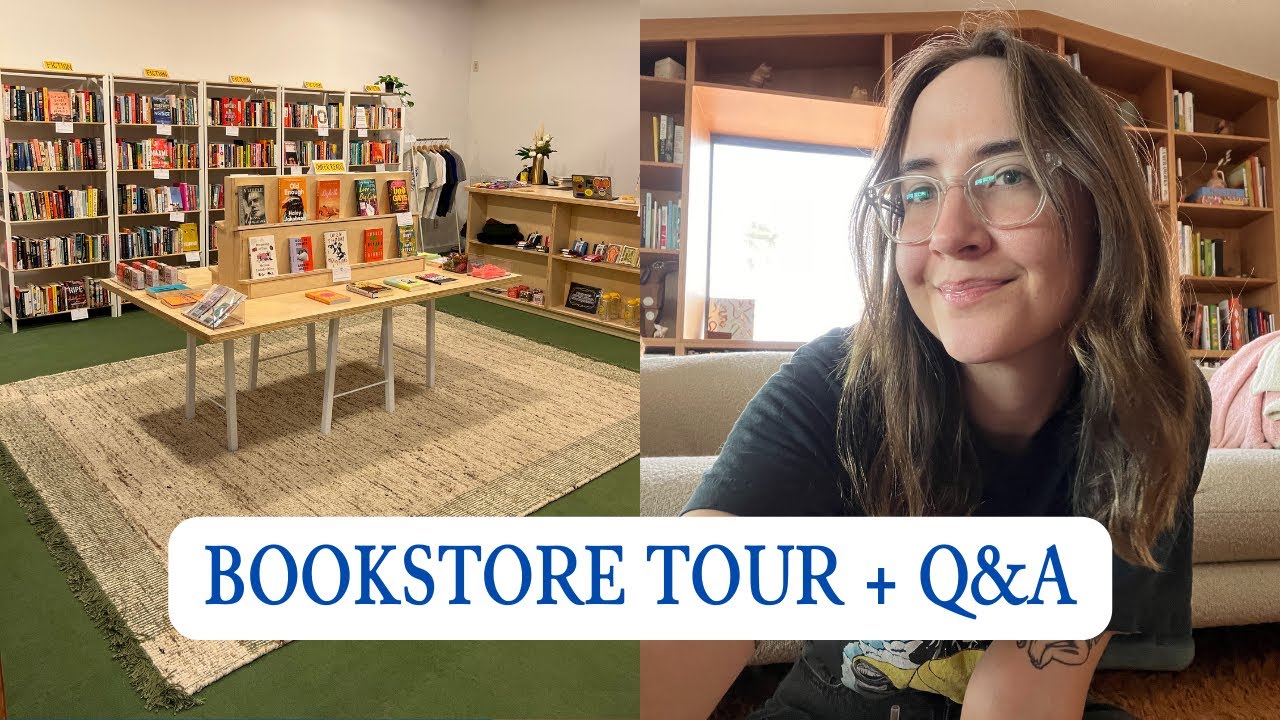 my bookstore tour + qa