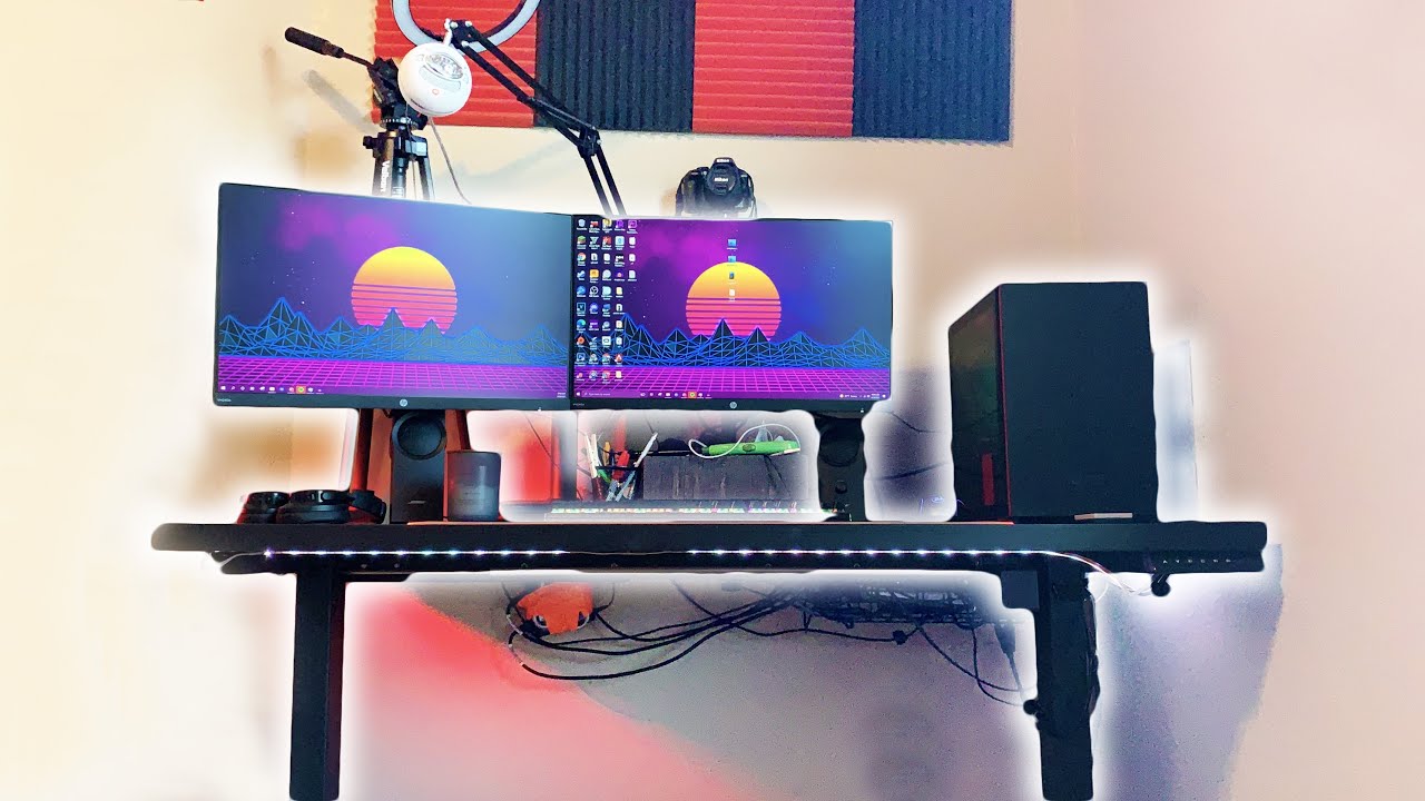 How To Cable Manage Standing Desk... (Quick Guide)