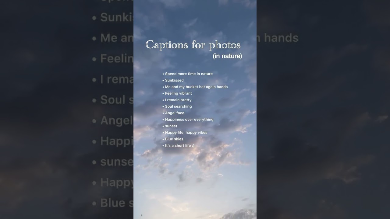 Captions for photos #caption #inspiration #instagram #nature #captions #post #shorts #acapella