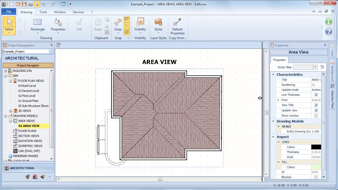 Edificius Tutorial - The Area View - ACCA software