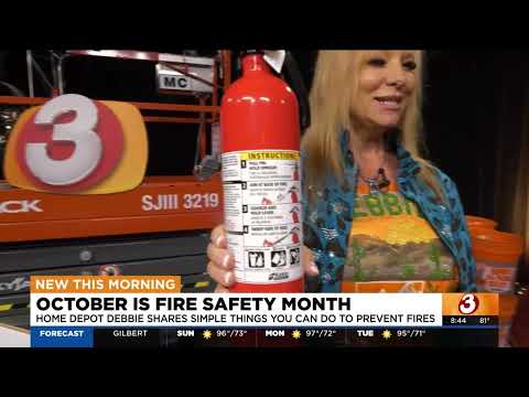 Fire Safety! Different Types Of Smoke Detectors And Fire Extinguishers - Home Depot Debbie 10/2/2022