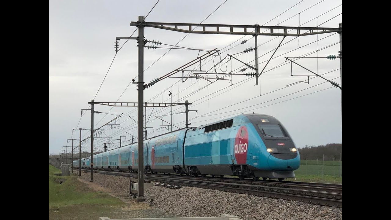 High speed train, TGV, OUIGO, InOui frecciarossa in France
