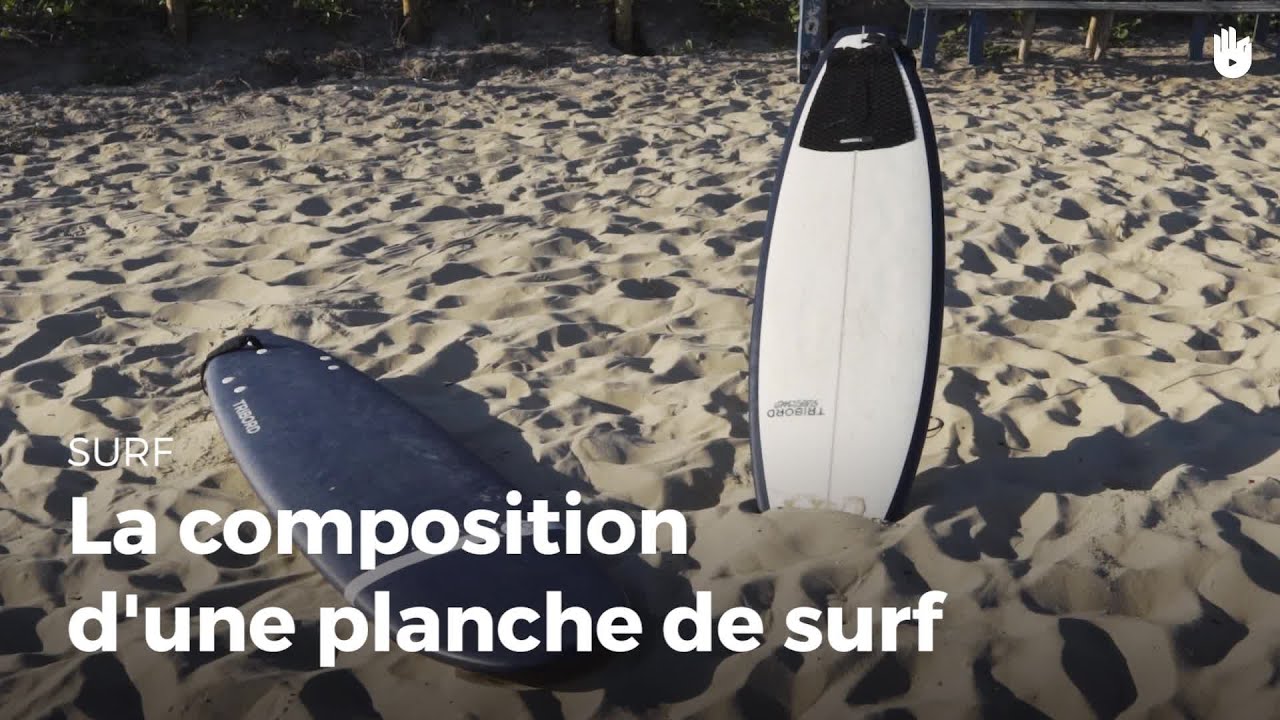La composition d'une planche de surf - Apprendre à Surfer | Sikana