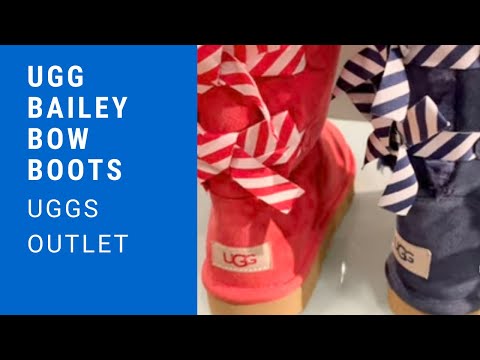 UGG BAILEY BOW BOOTS / UGGS OUTLET / UGG BOOTS / TOUR THE STORE