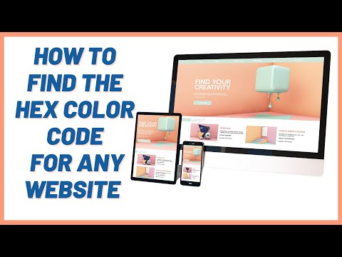 How to Find The Hex Color Code of Any Color on Any website With & Without Color Picker Eye Dropper