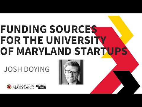 Funding Sources for the University of Maryland Startups