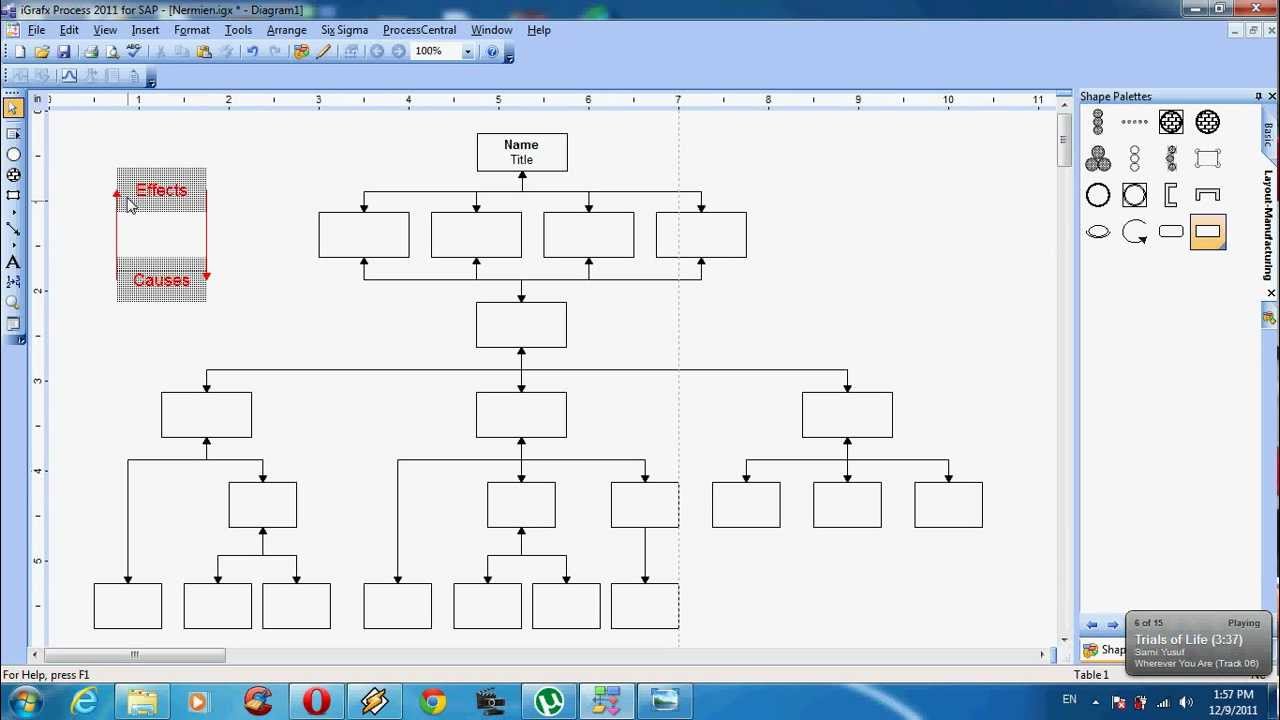 Problem Tree Using IGrafx