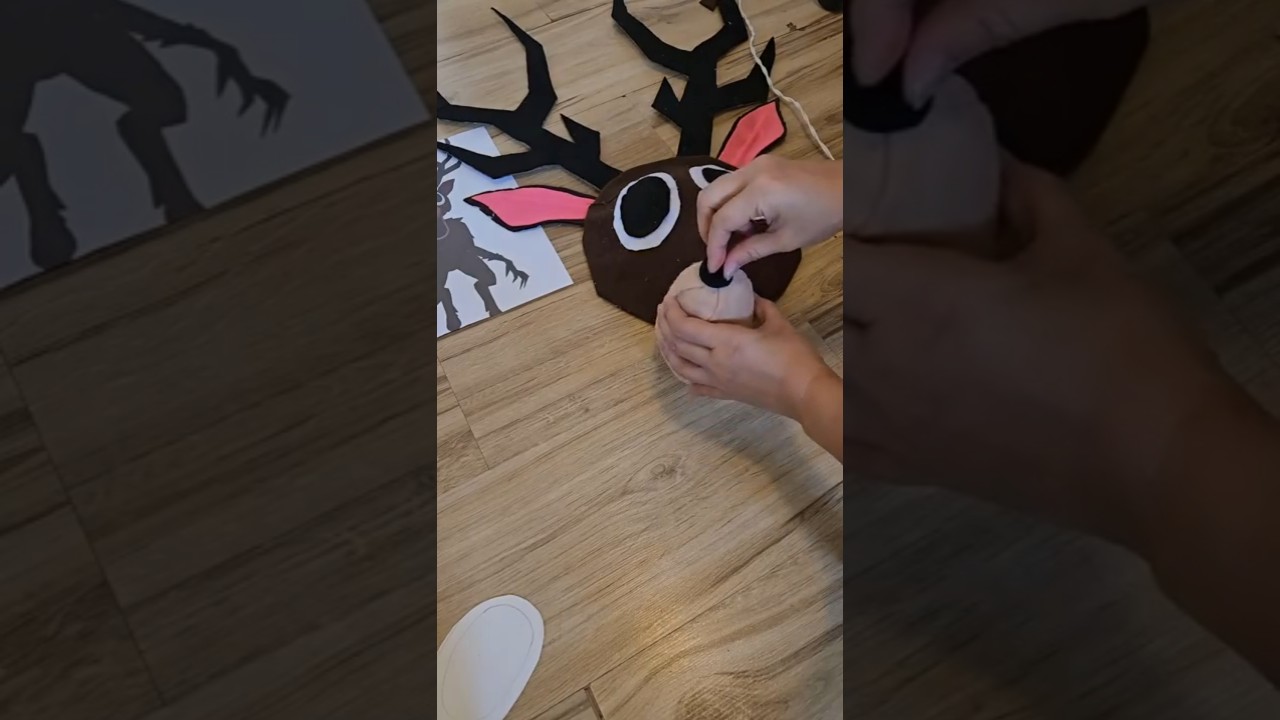 Making the deer from 99 nights in the forest in real life #99nightintheforest #robloxpapercraft