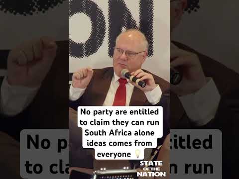 As a normal South African do you believe in coalitions or 1 party must rule