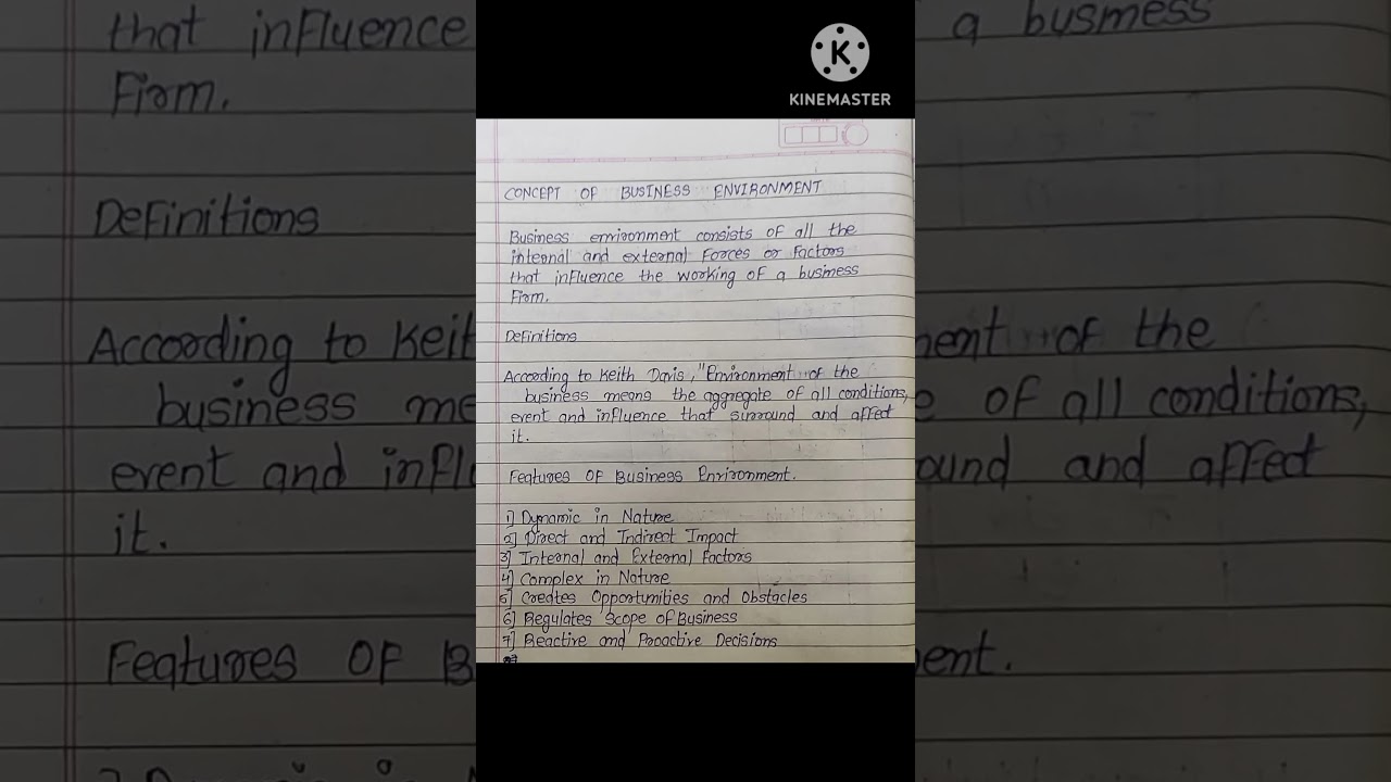 FYBCOM // SEM -1 // CONCEPT OF BUSINESS ENVIRONMENT