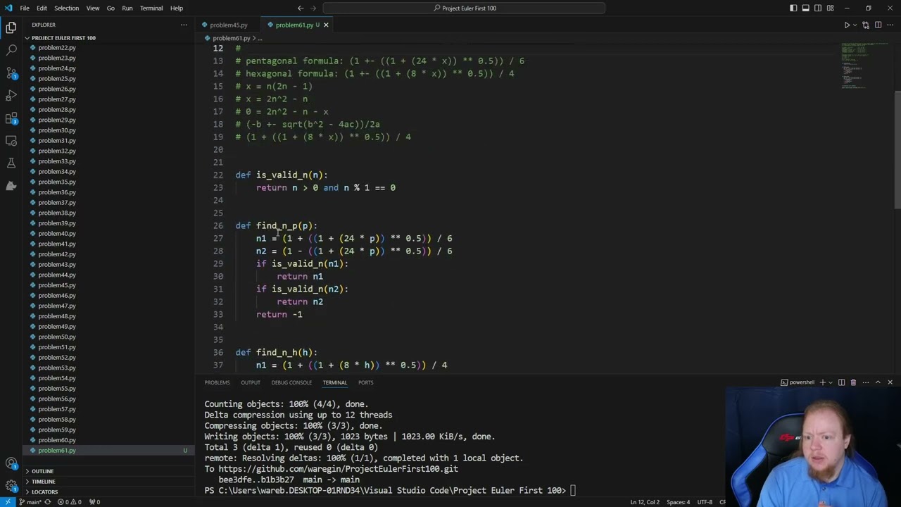 Project Euler Problem 61: Cyclical Figurate Numbers