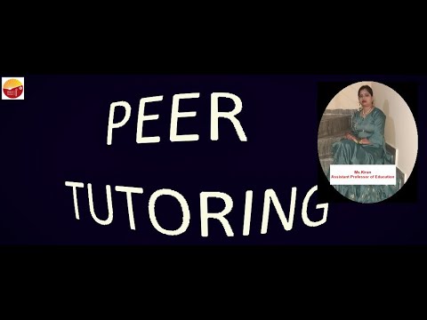 Peer Tutoring part 1