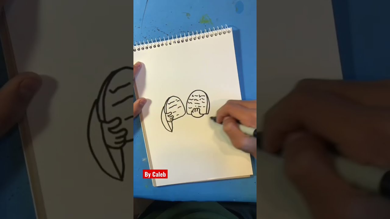 Moses Drawing | Bible Story Drawing #shorts