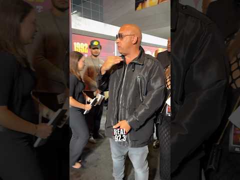 Vin Diesel, Tyrese React to Liotta Mural | 1992 Movie 🎥 World Premiere