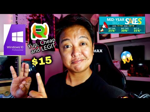 How to Get Cheap and Legit Windows 10 | URCDKEY Guide | Mid-Year Big Sale Discount 2021!