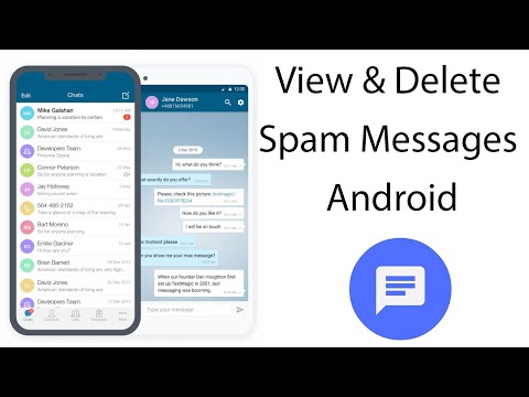 How to view & delete spam messages on Android?