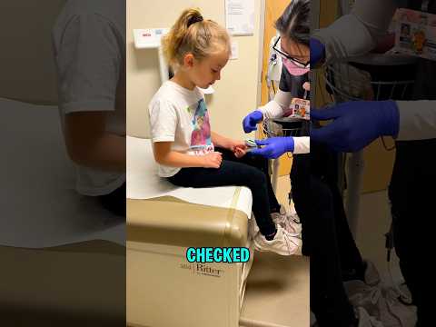 Ivy went to the doctor! 👩⚕️🏥