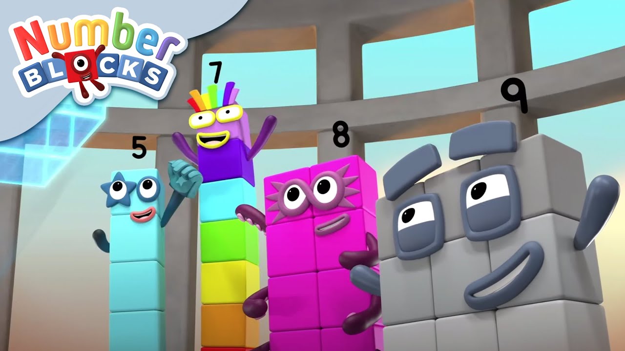 @Numberblocks- Numbers in Space | Learn to Count
