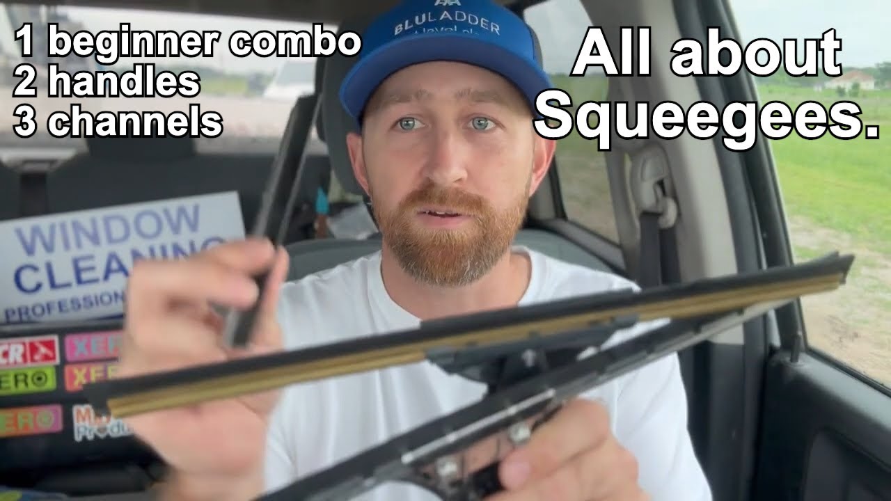 The BEST Squeegee Setup for Beginner Window Cleaners Don’t Waste Your Money!
