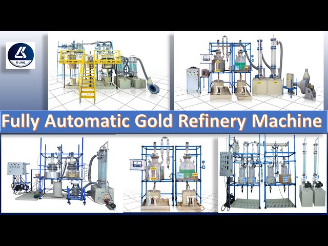 Automatic Gold Refining Machine - Gold Dorebar Refinery Machine ...