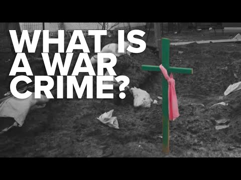 What is a war crime?