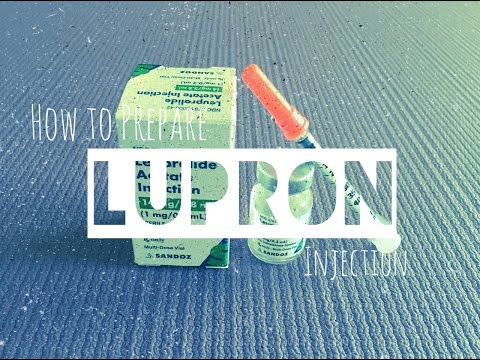 How to Prepare Lupron Subcutaneous Injection | ivf heroine