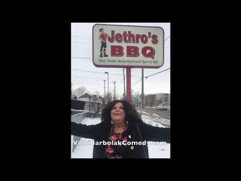 Vicki goes to Jethros BBQ in Des Moines
