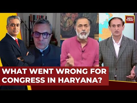 India Today Debate: What Went Wrong For Congress In Haryana? | Yogedra Yadav | Rajdeep Sardesai