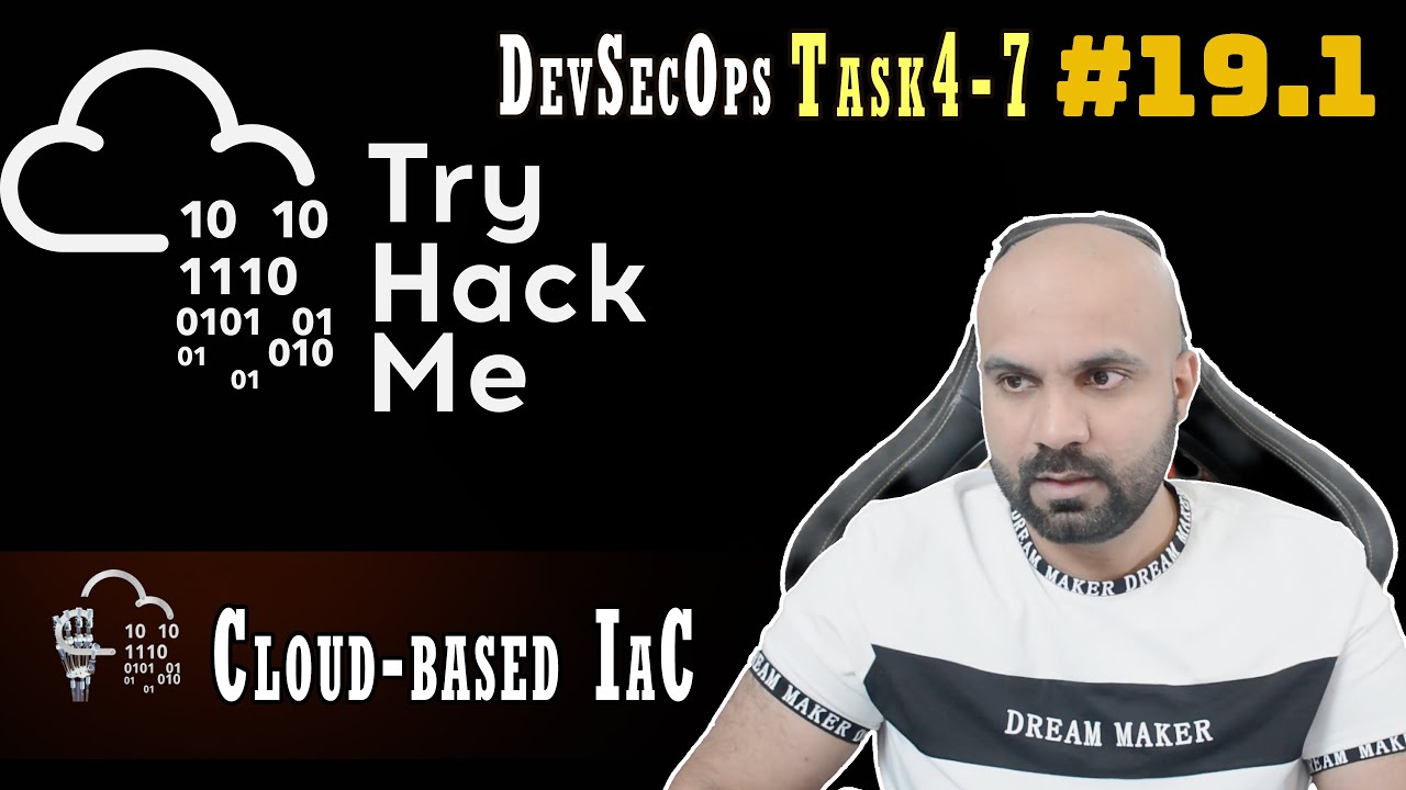 Cloud-based IaC :  Task 4-7 :  DevSecOps :  TryHackMe : Walk through 19.1