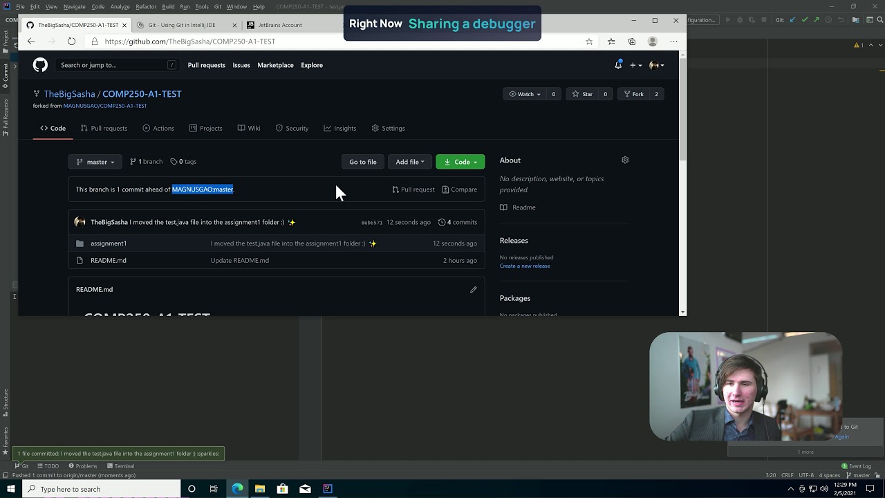 Collaborating on a Tester Using GitHub