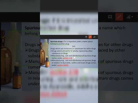Spurious Drugs#pharmaceuticaljurisprudence #shortvideo #pharmacy #pharma #pharmacist