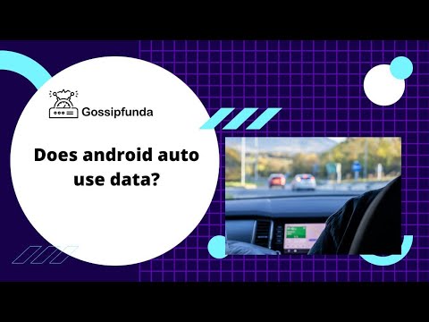 Does android auto use data? | android auto