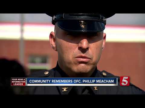 Hundreds Honor Fallen Hopkinsville Officer Phillip Meacham