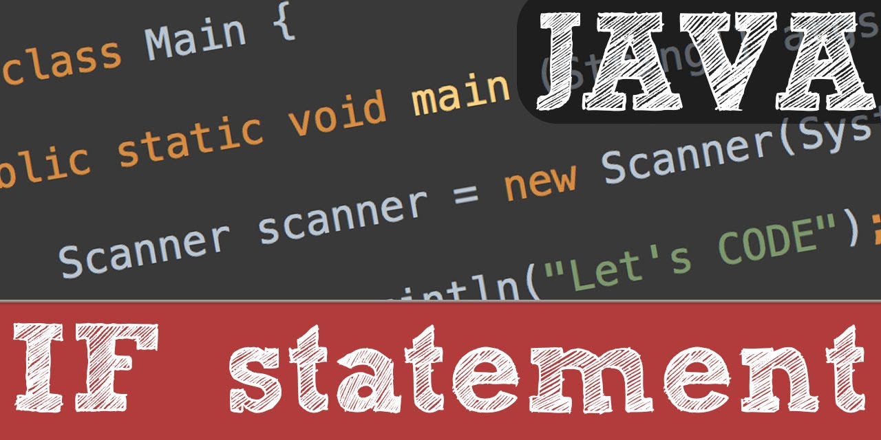 If statement in Java (Conditionals) - Programming tutorial
