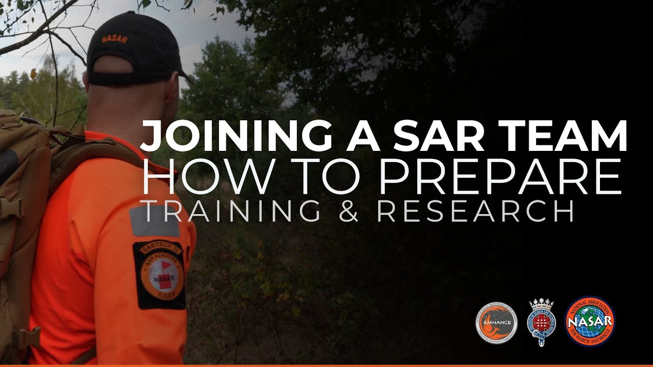 How to Prepare to Join a Search and Rescue Team | SAR Training for finding Missing Persons